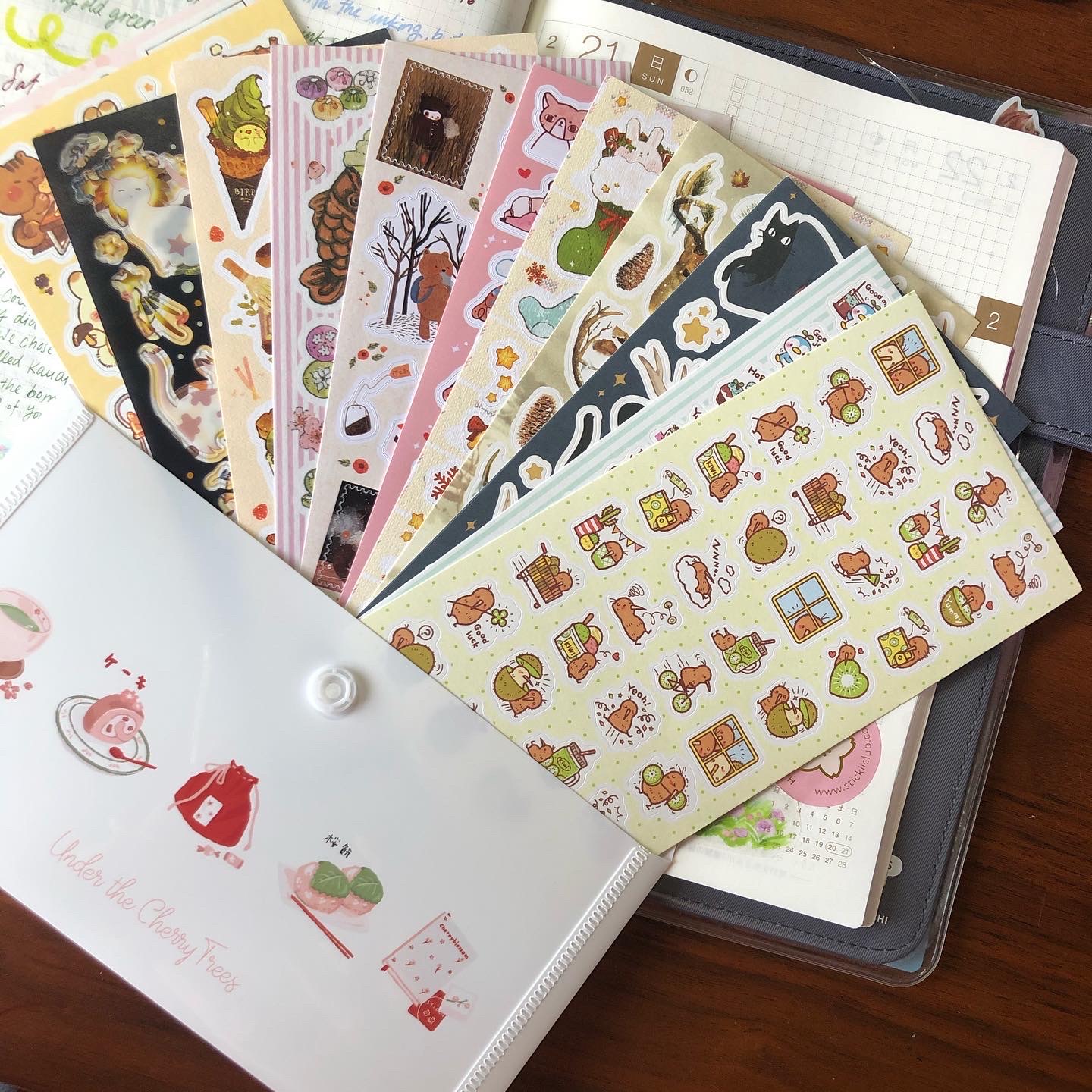 Spring time activities: Unboxing the Stickiiclub Hanami Box – PENGUINS ...